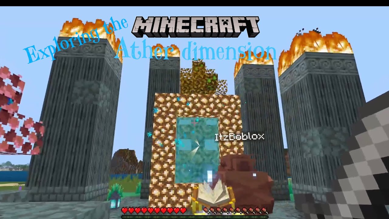 Exploring The Aether In Minecraft Youtube