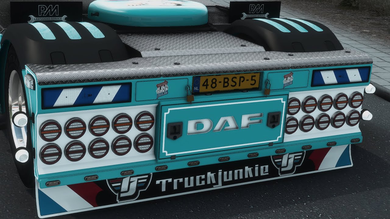 [ETS2 - ADDON] DAF XG & XF Series Rear Bumper - YouTube