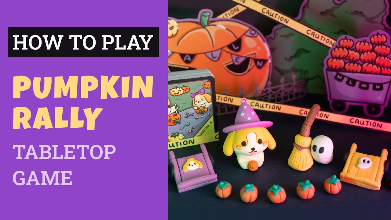 [Tabletop Game] Pumpkin Rally - How to Play! - YouTube