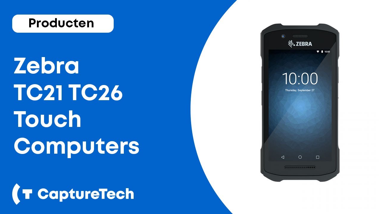 Zebra TC21 TC26 Touch Computers - YouTube
