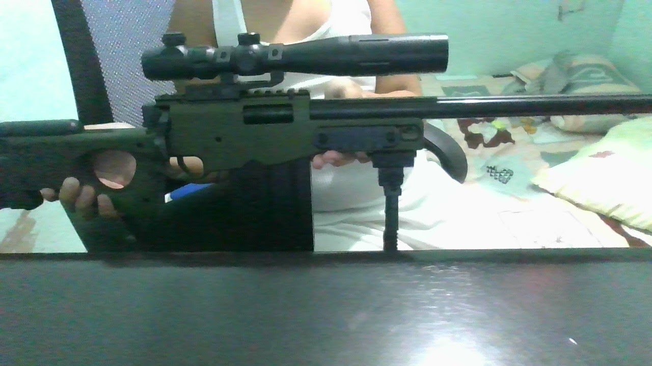 AWM Bolt Action Shell Ejecting Toy Gun Unboxing Part 4 - YouTube