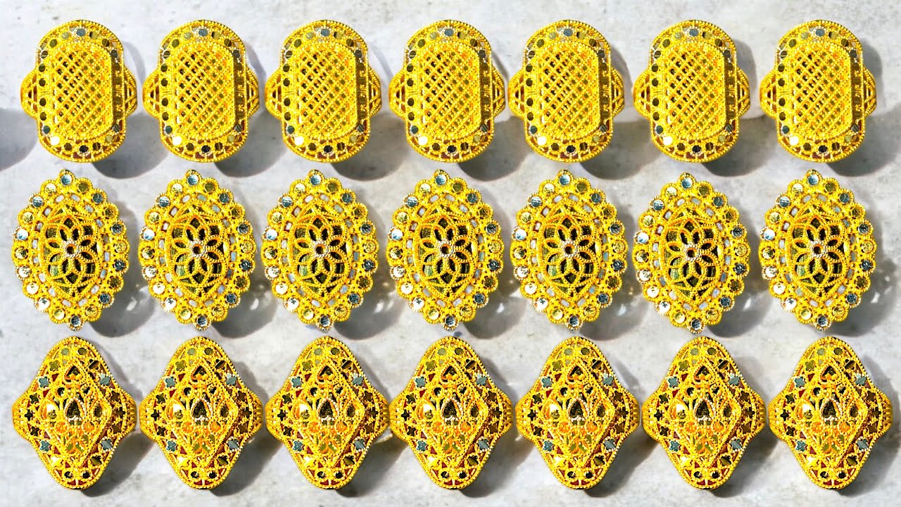 4 gram gold ring designs for women | gold ring weight and price | dubai ...