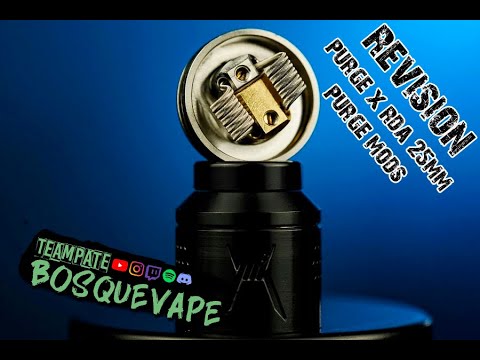 Setup a Purge X RDA 25mm + Impresiones - YouTube