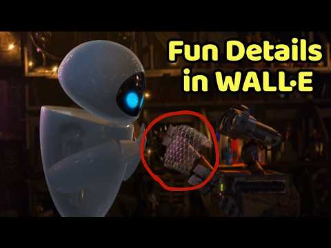 WALL·E: Hidden Details You Probably Missed! 🤖🌱
