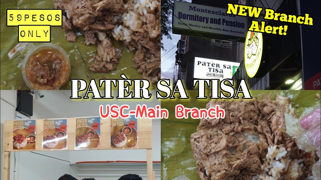 59 Pesos Only! Trending Patèr Sa Tisa | USC-Main Branch - YouTube