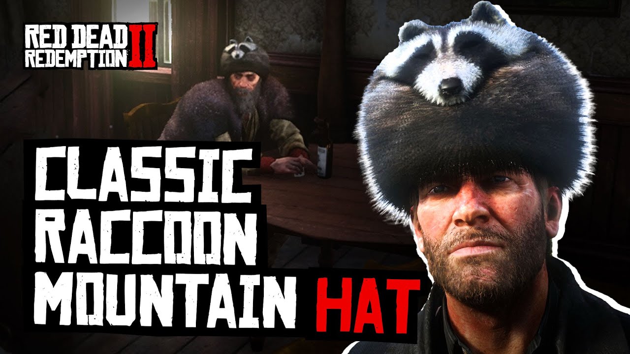 Red Dead Redemption 2 - Classic Raccoon Mountain Hat - YouTube