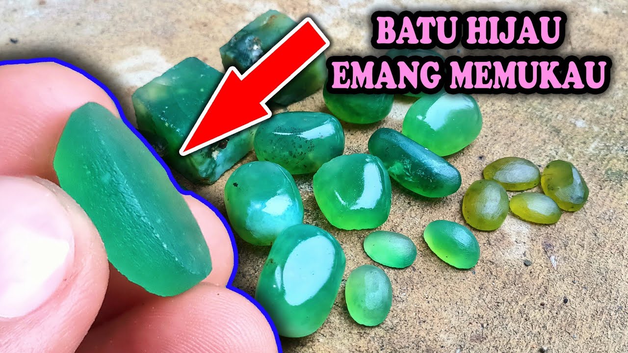 GREEN CHALCEDONY || Dapat Lagi Batu Langka Anggur Hijau Yang Paling ...