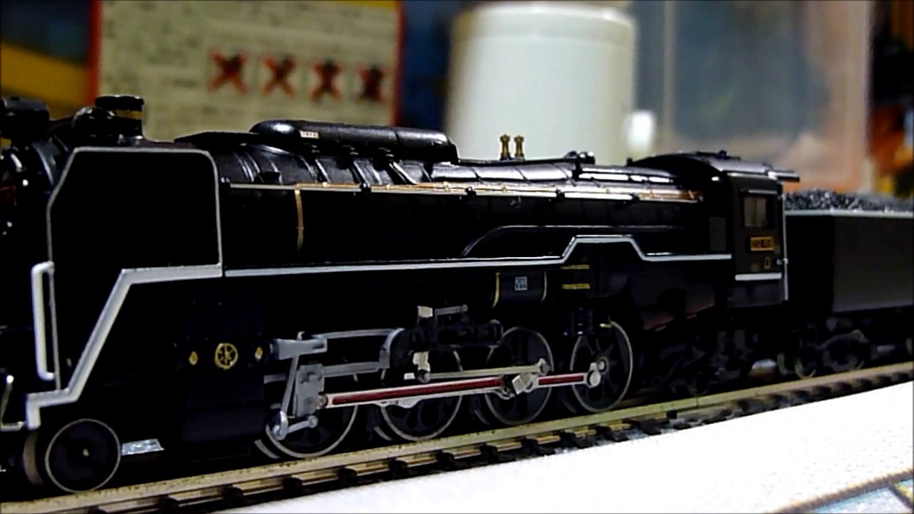Nゲージ マイクロエースのD52(D51)は超低速走行できる!? - YouTube