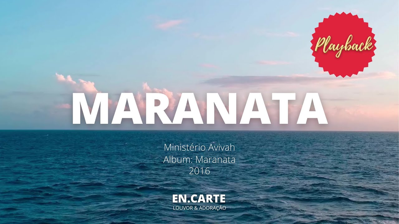 MARANATA - PLAYBACK MINISTÉRIO AVIVAH - YouTube