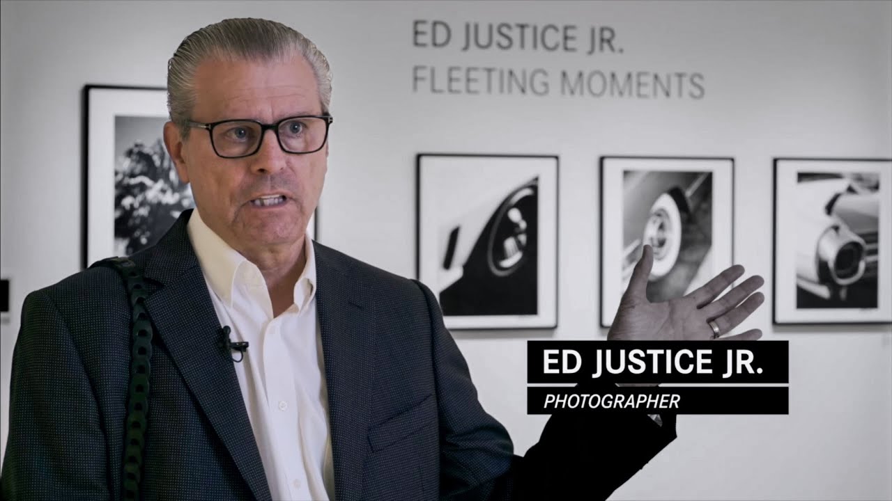 Ed Justice Jr.'s FLEETING MOMENTS exhibition Opening Night at the LEICA ...
