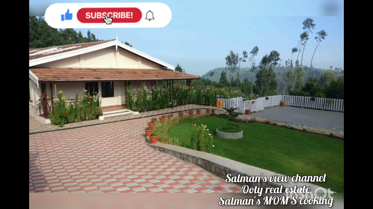 3BHK Villa For Sale in Bettati Coonoor Garden,Lawn | Hill View, Valley ...