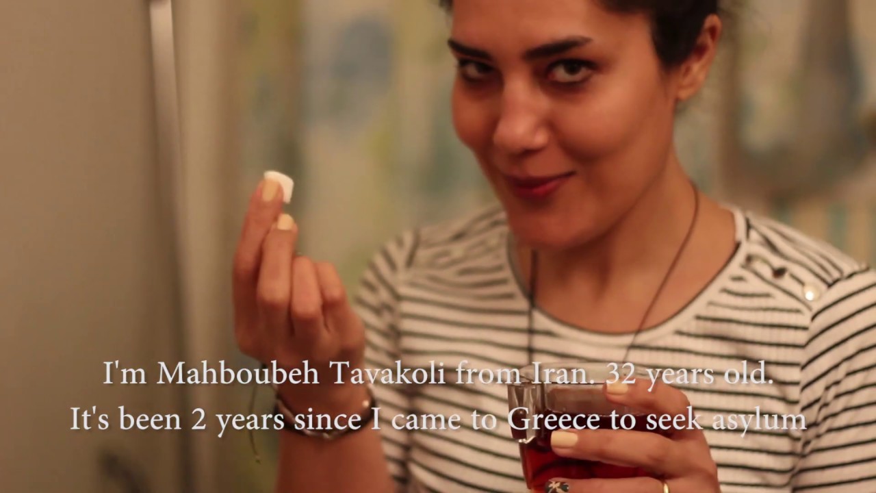 Mahboubeh Feeds Athens - YouTube