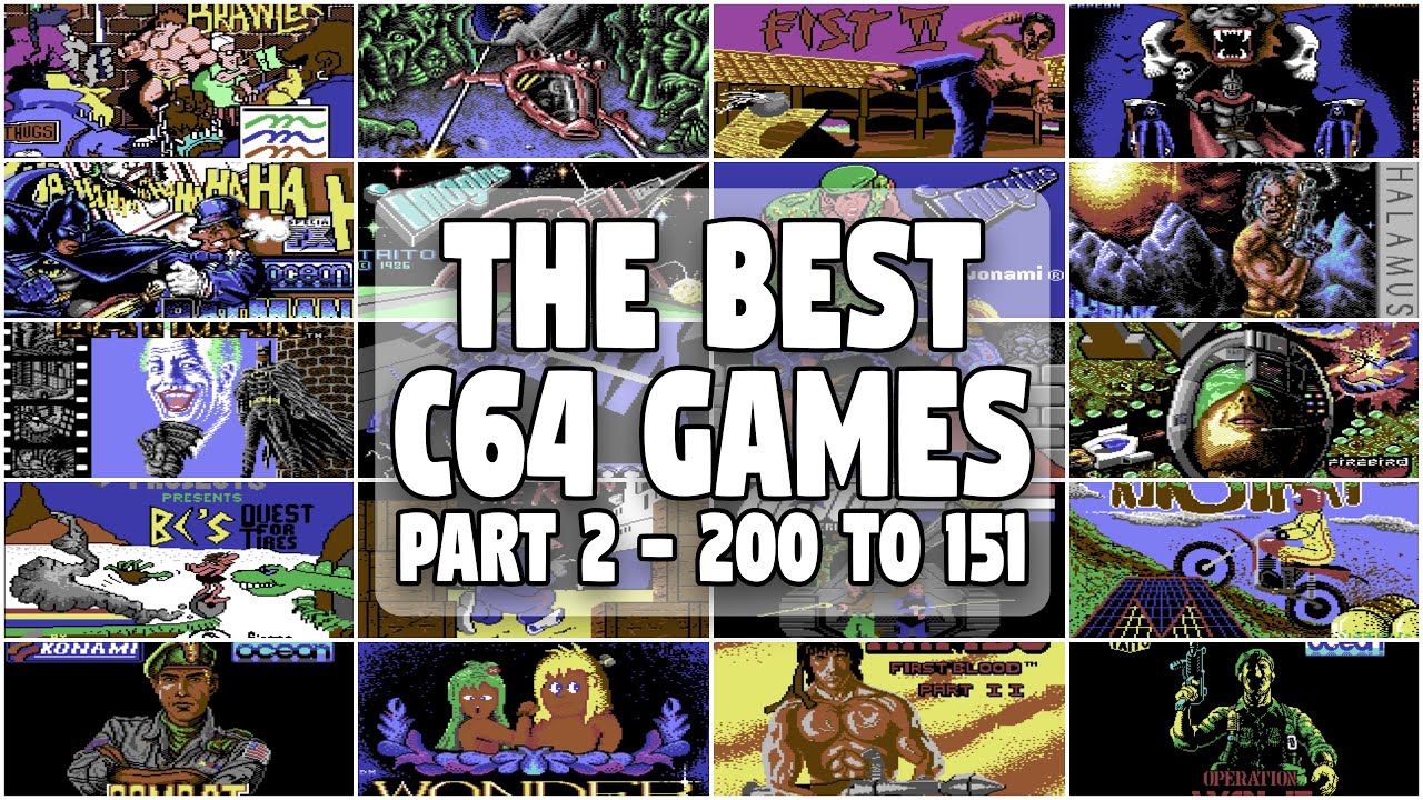 The BEST C64 Games Part 2 - Return of the 8bit Beast! - YouTube