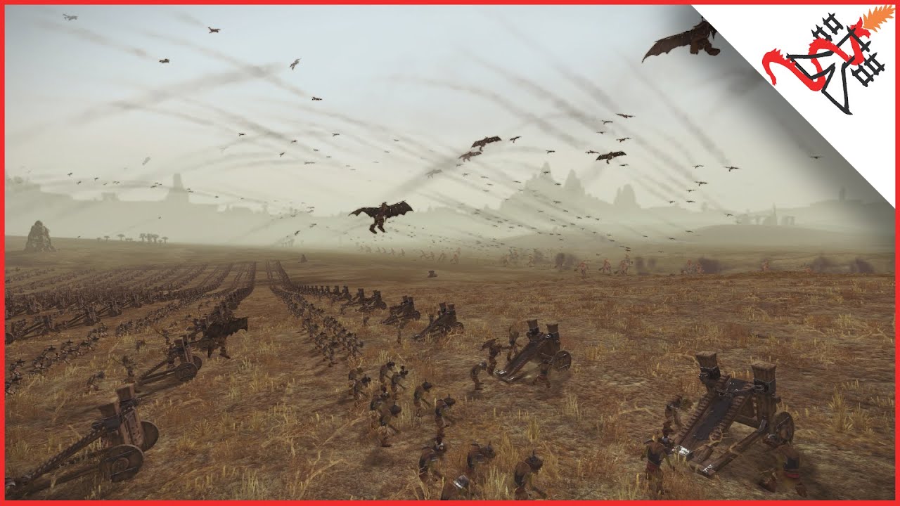 39 GIANTS vs 468 DOOM DIVERS CATAPULTS - Total War: WARHAMMER Gameplay ...