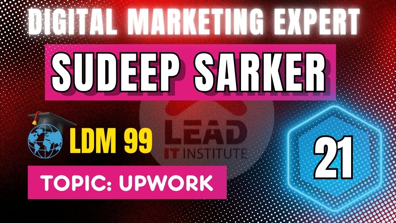 Upwork Job Search, Project Design & Publishing Class 21 - YouTube