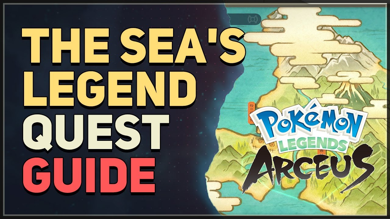 The Sea's Legend Pokemon Legends Arceus - YouTube