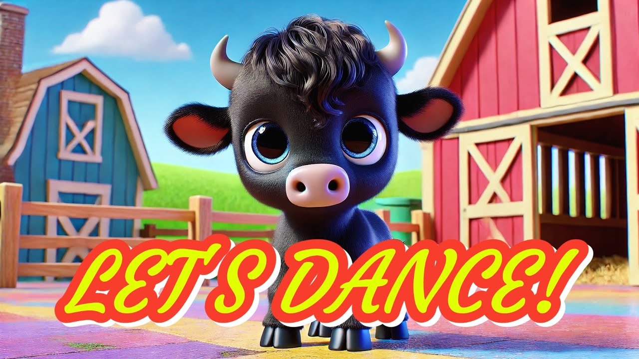Cute Calf Song for Kids: Fun Dance and Sing-Along! - YouTube