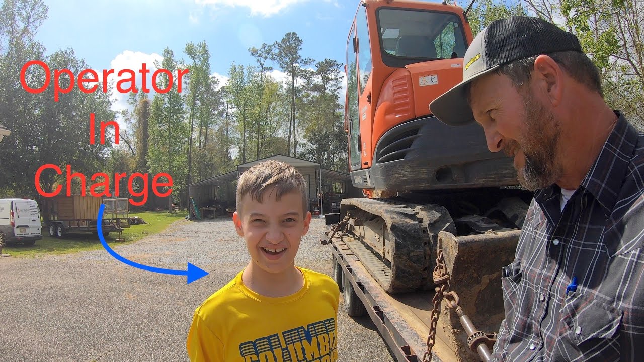 New Homemade Ripper For Kubota KX080 | Meet Luke (aka Operator ...