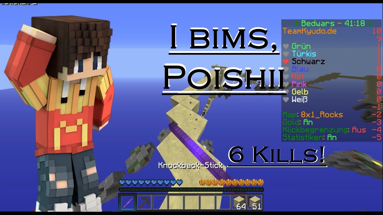 I bims, POISHII! | 6 KILLS in 8x1 | Kyudo BW 8x1 - YouTube