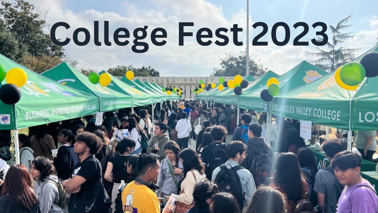 College Fest 2023 at Los Angeles Valley College - YouTube