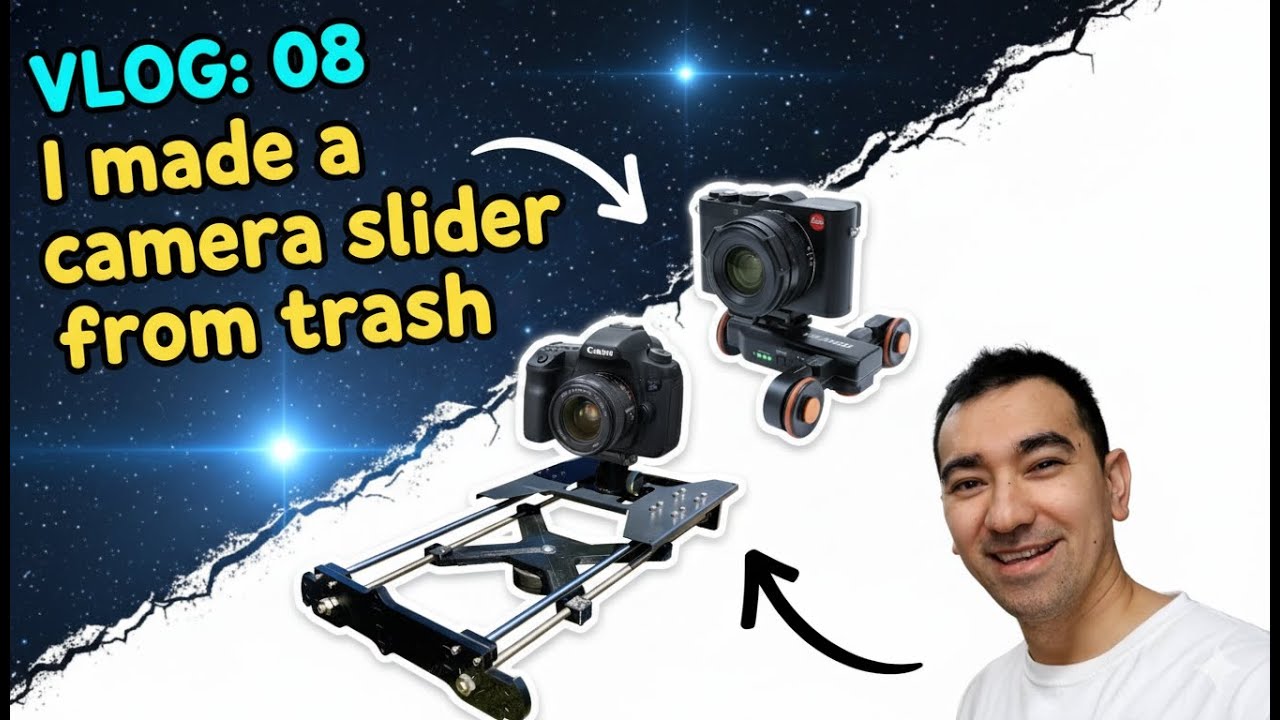 VLOG: 08 - DON'T THROW AWAY Your Broken 3D Printer! (DIY Camera Slider ...