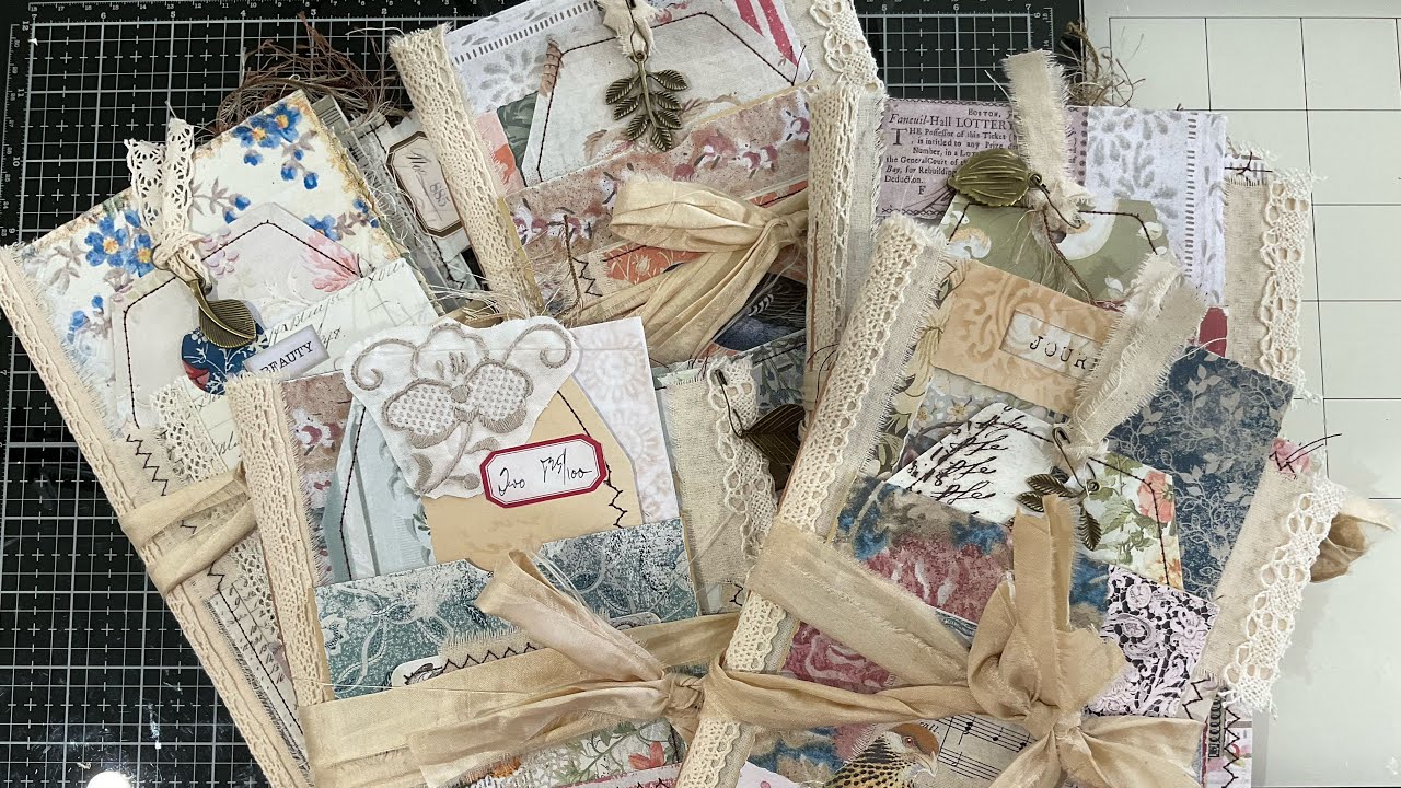 Part 2 / unfinished projects / 5 journals / Roxy Creations paper # ...