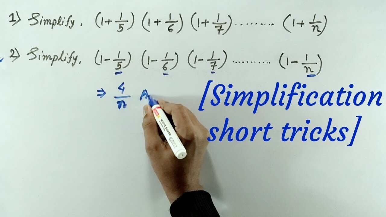 Simplification short tricks in hindi | Simplification short tricks - YouTube