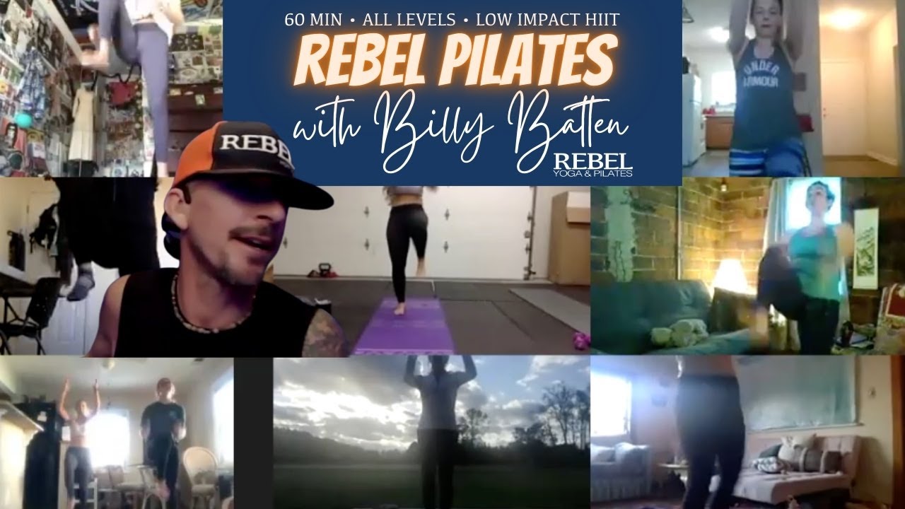60 Minute Pilates HIIT Class with Billy - YouTube