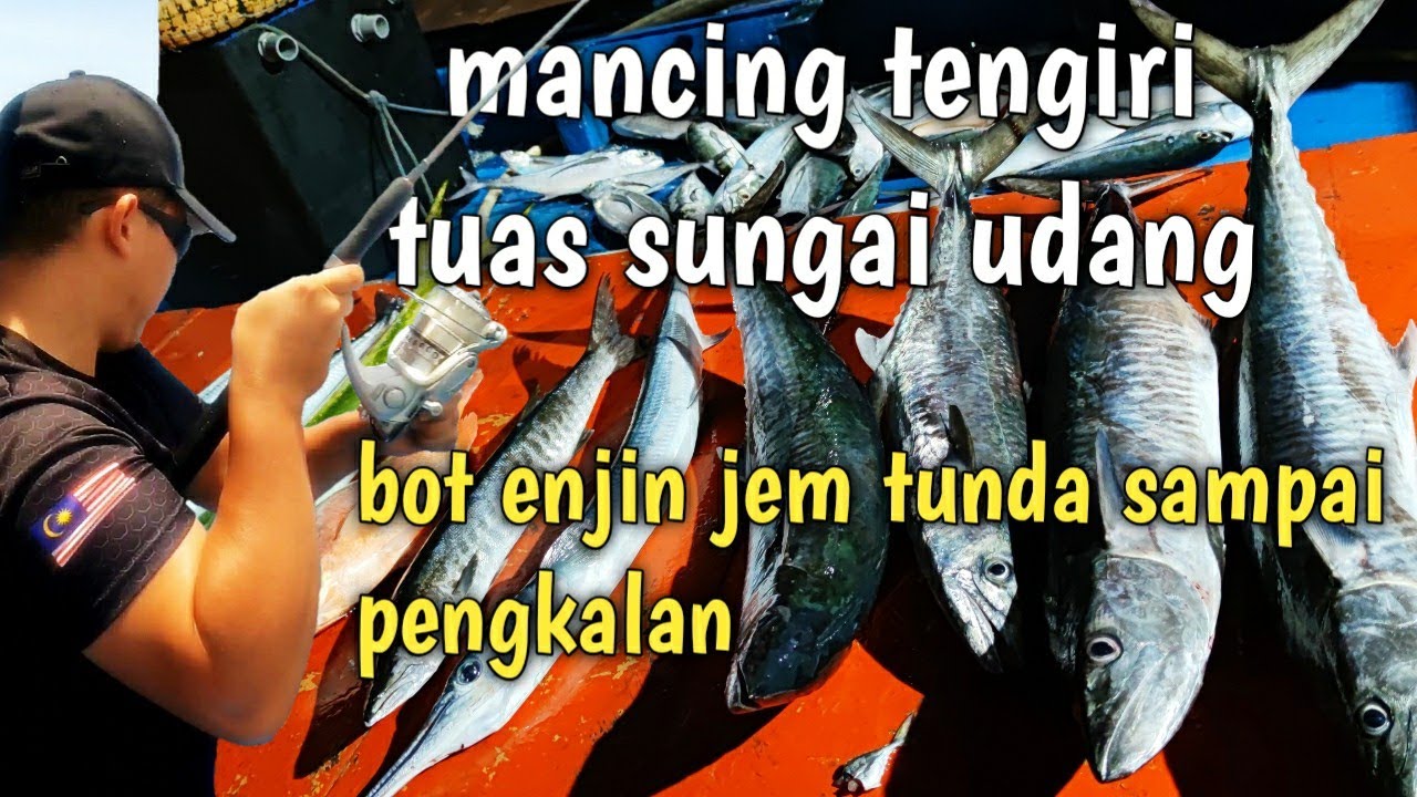 mancing tengiri tuas sungai udang episod1 tekong pak yus.bot tekong cop ...