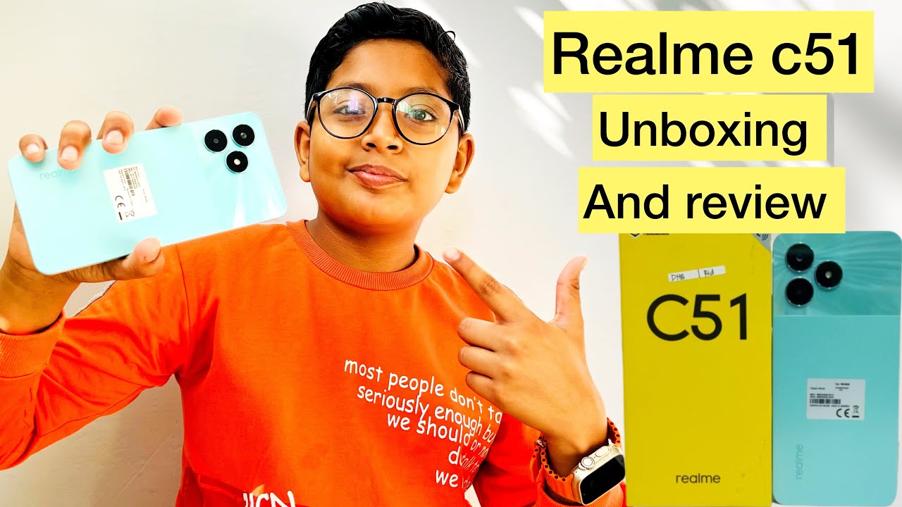 Realme c51 Review | Unboxing |price |camera test @aayanvlogger - YouTube