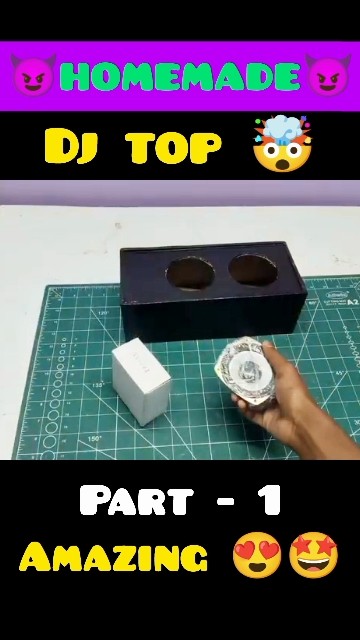 Mini DJ Top Speaker Box Making 🔥 | DIY DJ Sound Box Using 3 Inch Woofer ...