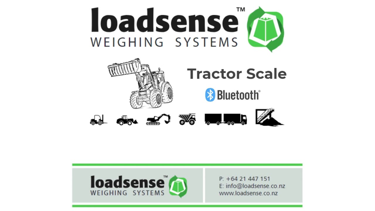 Loadsense - How to use the Bluetooth Scale App - Tractors and Forklifts ...
