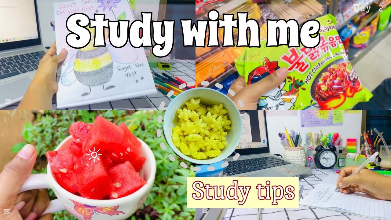 A slice of life 🍉 | study tips 😍| daily vlog 🍄⛅️ #study #motivation ...