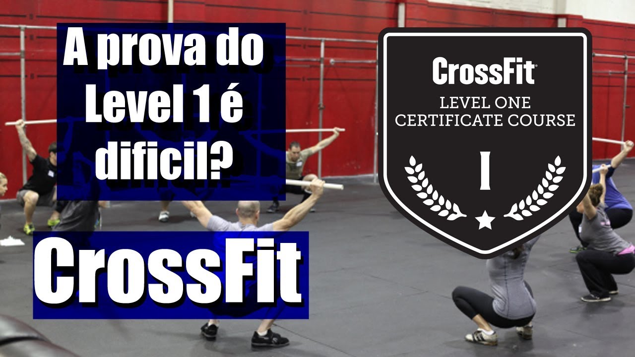 È dificil passar na Prova do level 1 (crossfit) - YouTube