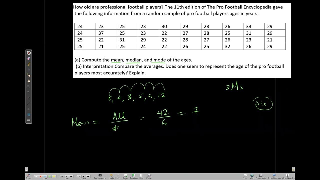 Mean, median, mode, quartiles, box whiskers plots 1.3 hints - YouTube