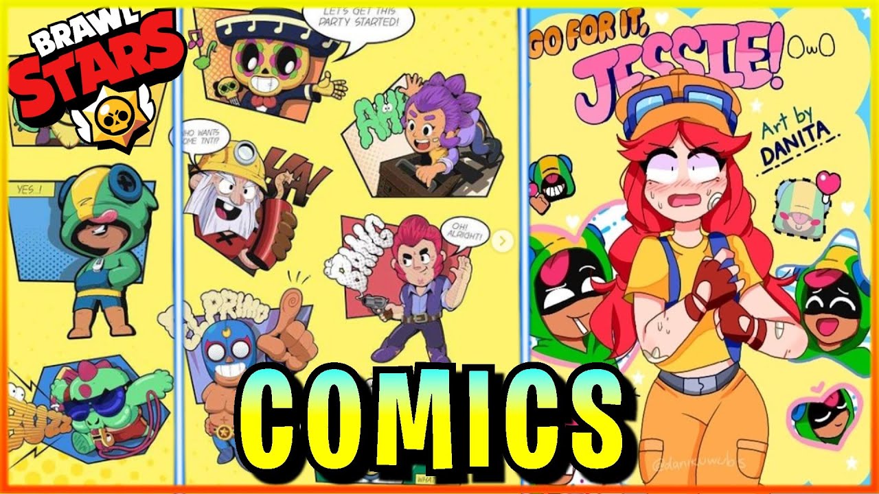💥 COMICS de BRAWL STARS│CONCURSO Brawl Stars│Spikeking Game - YouTube