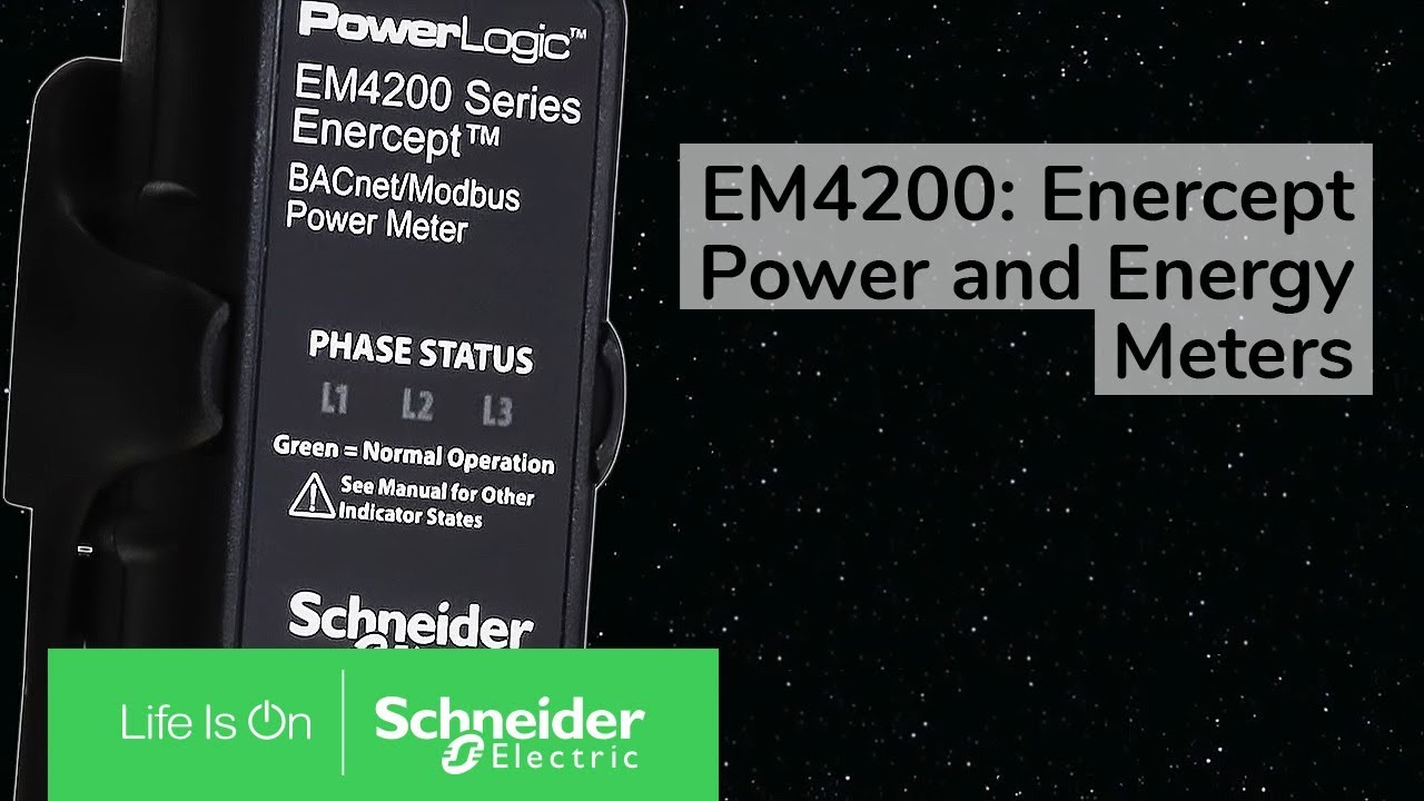EM4200 Series Enercept Power and Energy Meters - YouTube