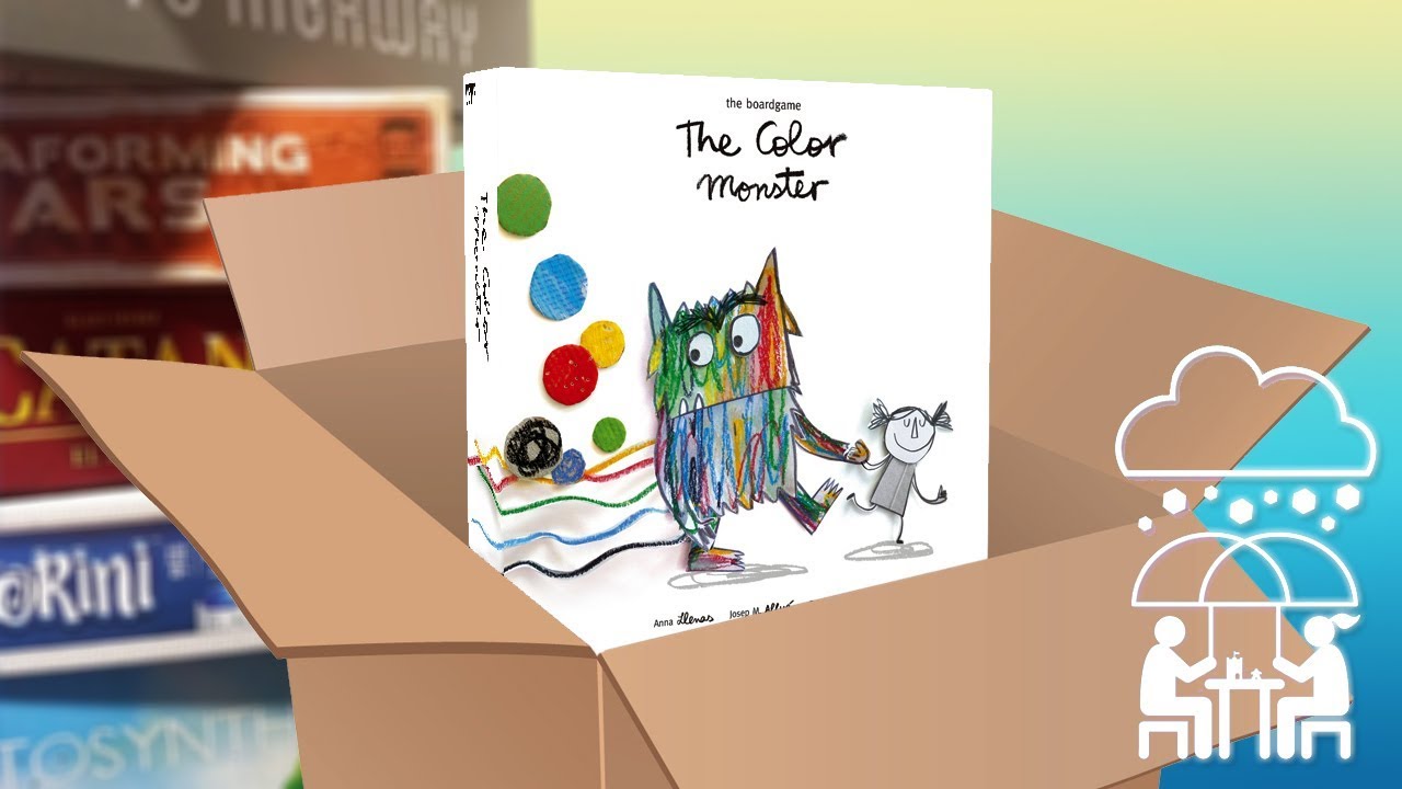 Unboxing: The Color Monster (El Mounstro de Colores) - YouTube