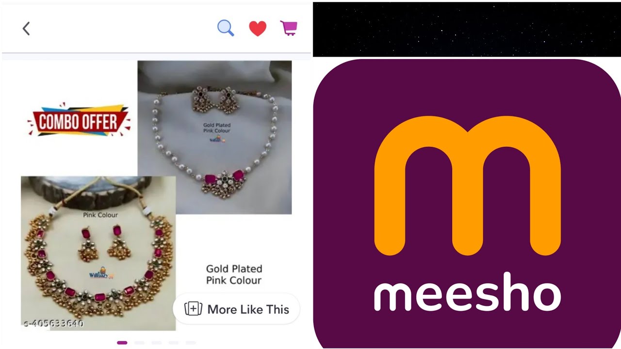 Meeshoo Gold Pleted Jwealery Set🤗|| Most Viral Product Review 👌|| # ...