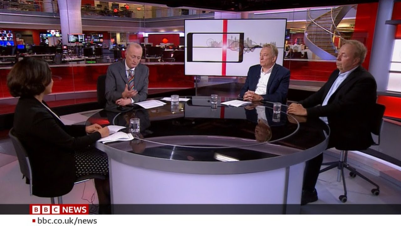 Dr Jef McAllister Joined BBC Dateline London For Its Final Episode