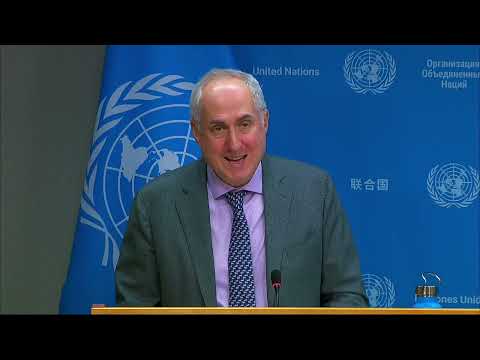 United Nations Press Briefing Room : On Syria - YouTube
