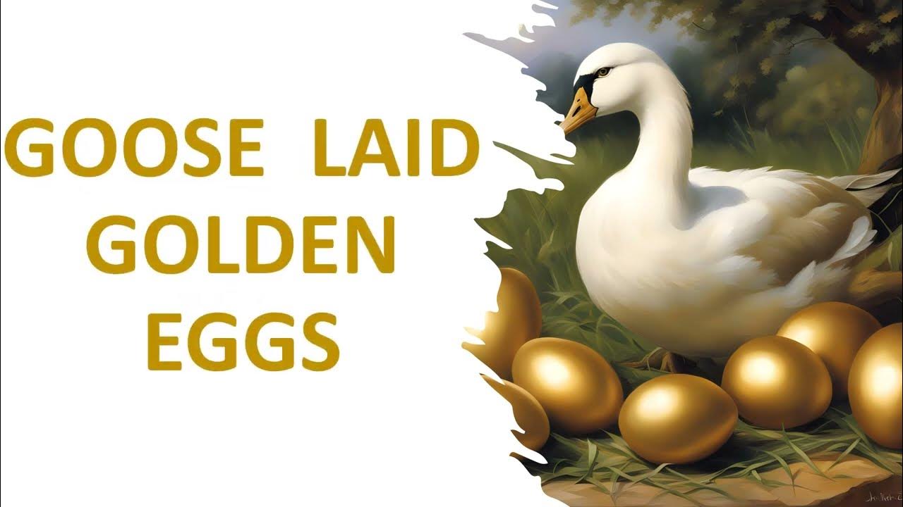 THE GOOSE THAT LAID THE GOLDEN EGGS|ENGLISH STORY|MORAL STORIES FOR KIDS|BEDTIME STORY|STORY ...