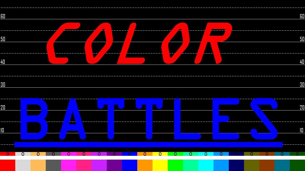 Algodoo Color Battles Part 9 - YouTube