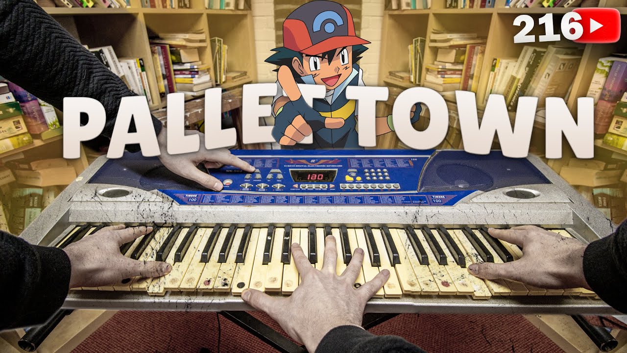 Pokémon - Pallet Town (Piano Cover) (SHOCKING!!!) - YouTube