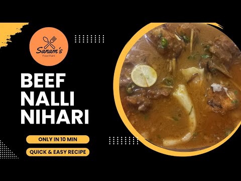 Amazing Beef Nalli Nihari (Homemade Quick & Easy Pakistani Recipe ...