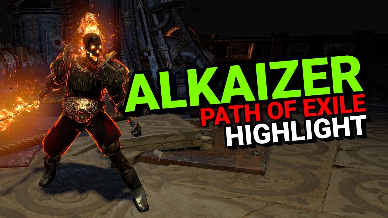 HIGHLIGHT - Alkaizer x Path of Exile - Zizaran's death analysis - YouTube