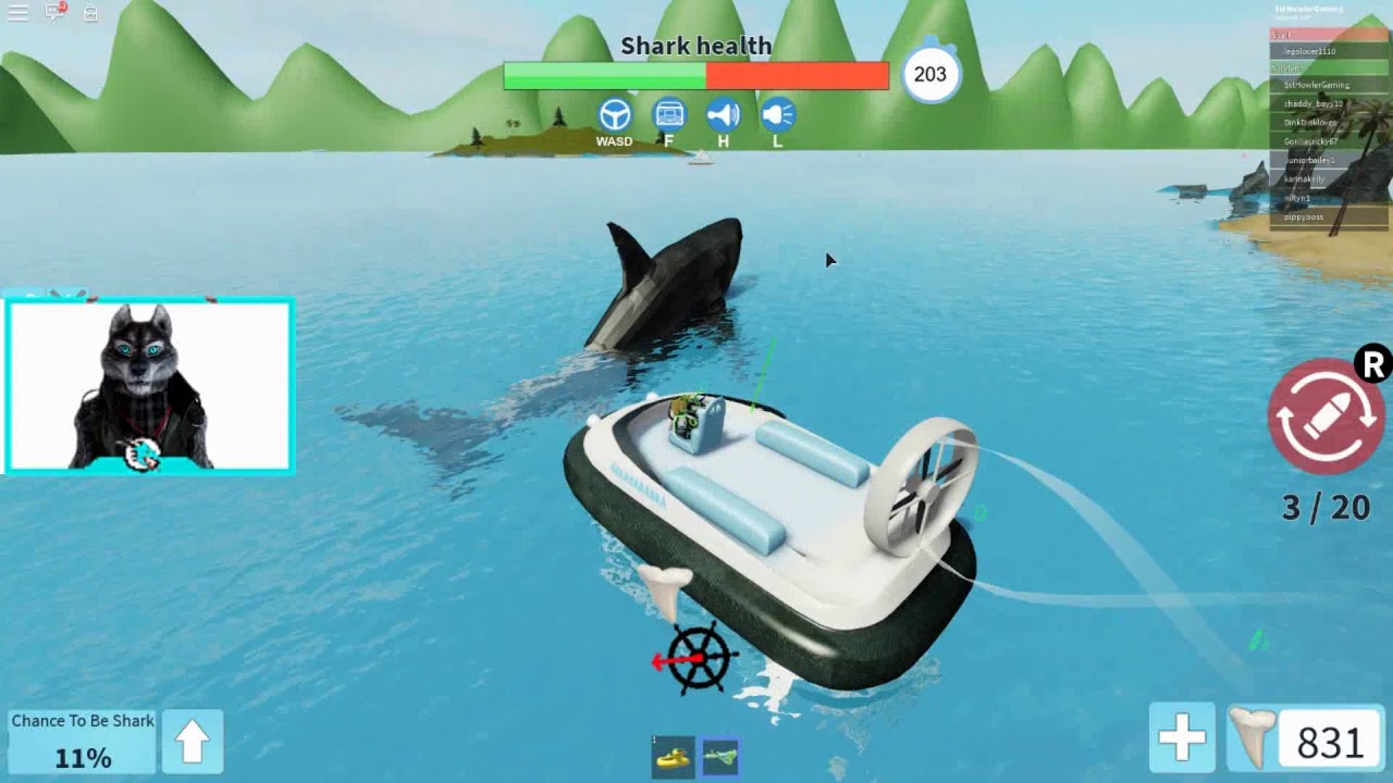 Roblox SharkBite Hovercraft! - YouTube