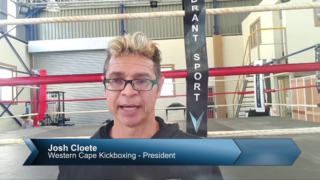 Western Cape Kickboxing with President Josh Cloete - YouTube