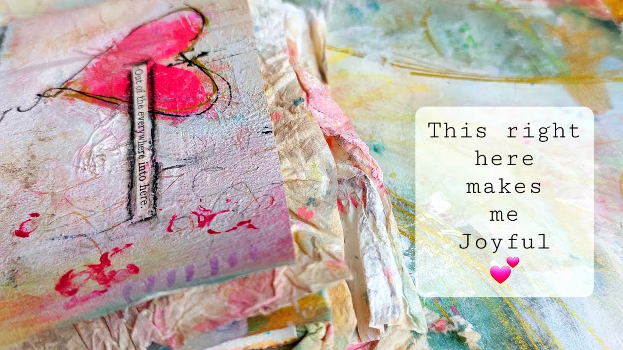 Video 5 Gratitude Junk Journal Binding Youtube