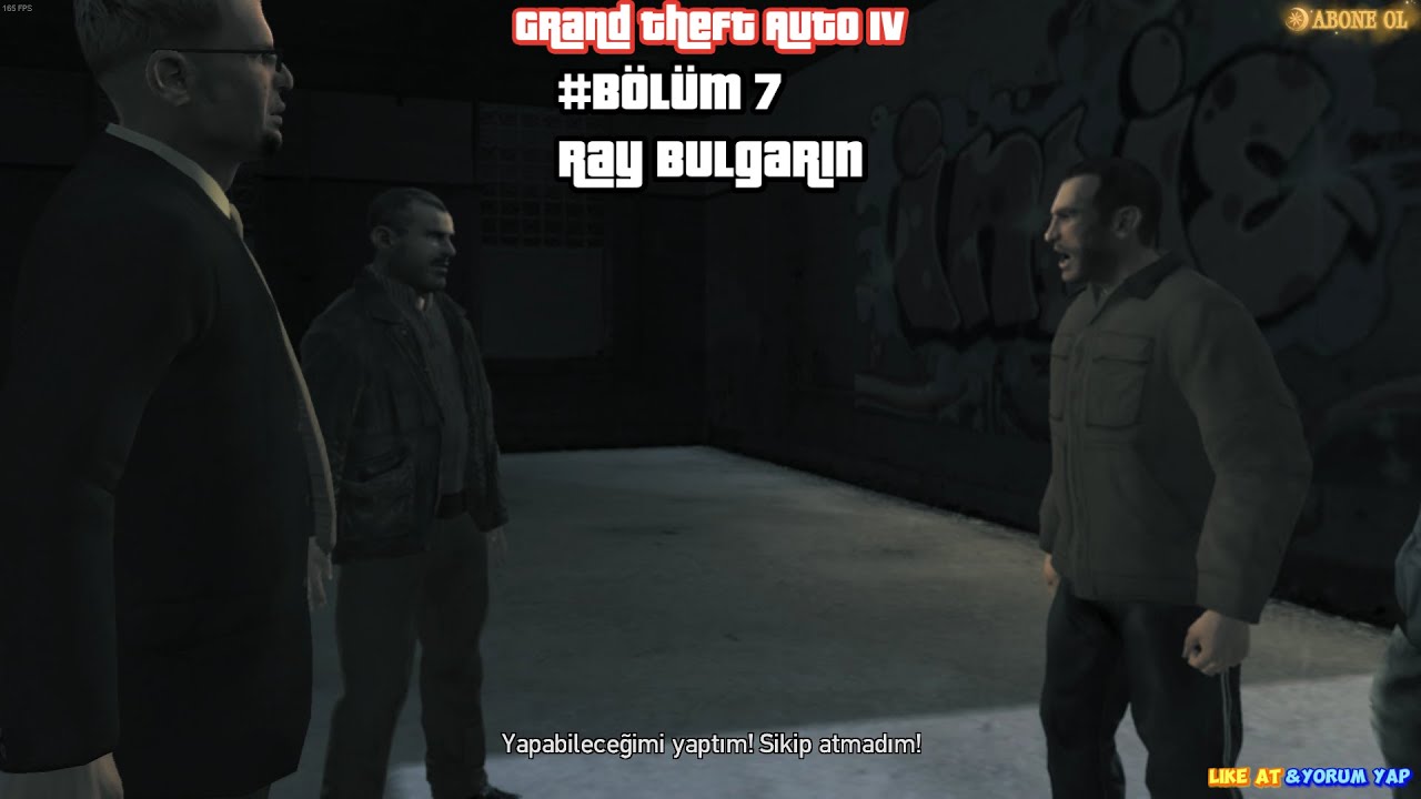GTA 4(4K60HZ)TÜRKÇE-#BÖLÜM 7 Ray Bulgarin - YouTube